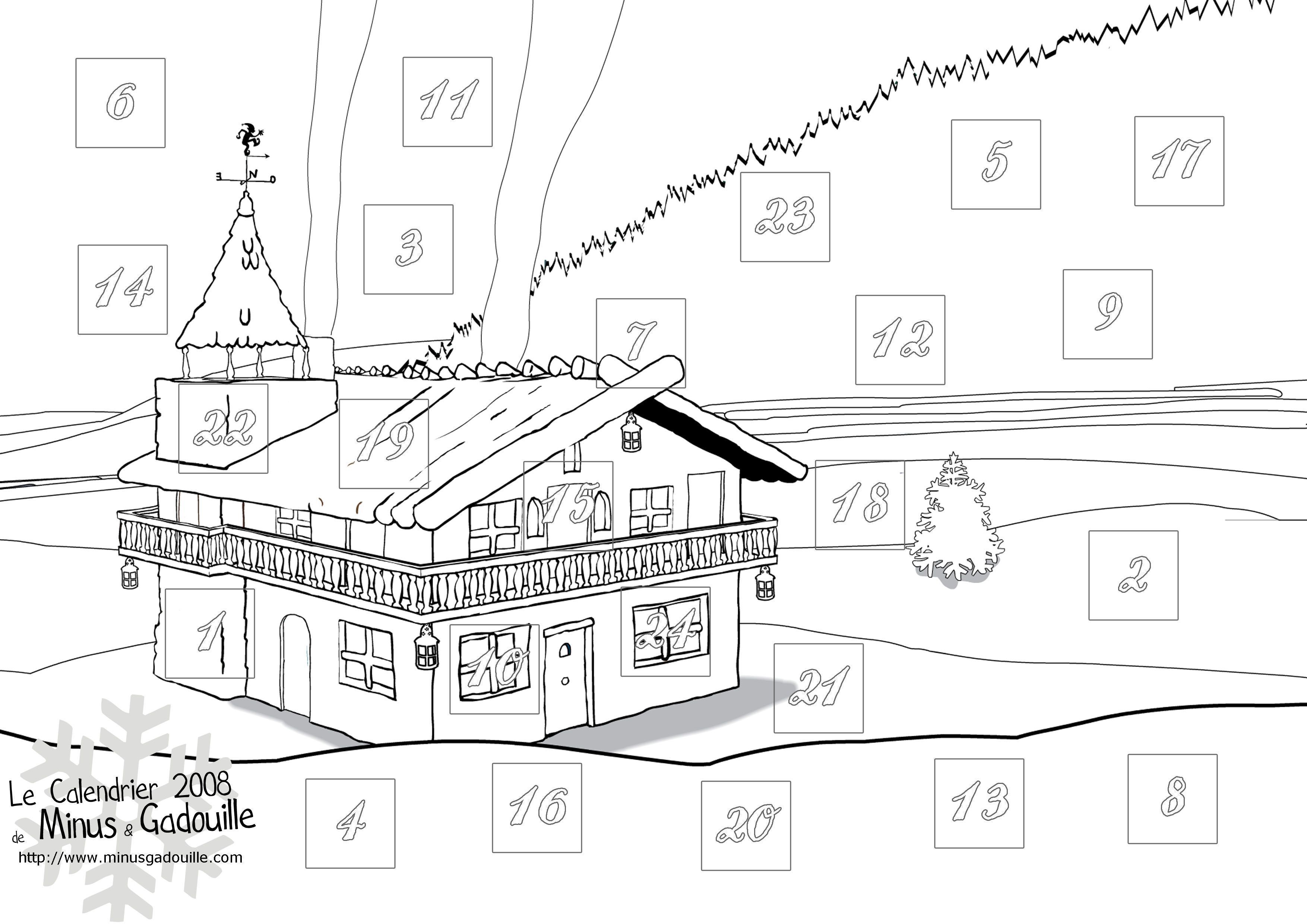 Noel Calendrier De Avent
